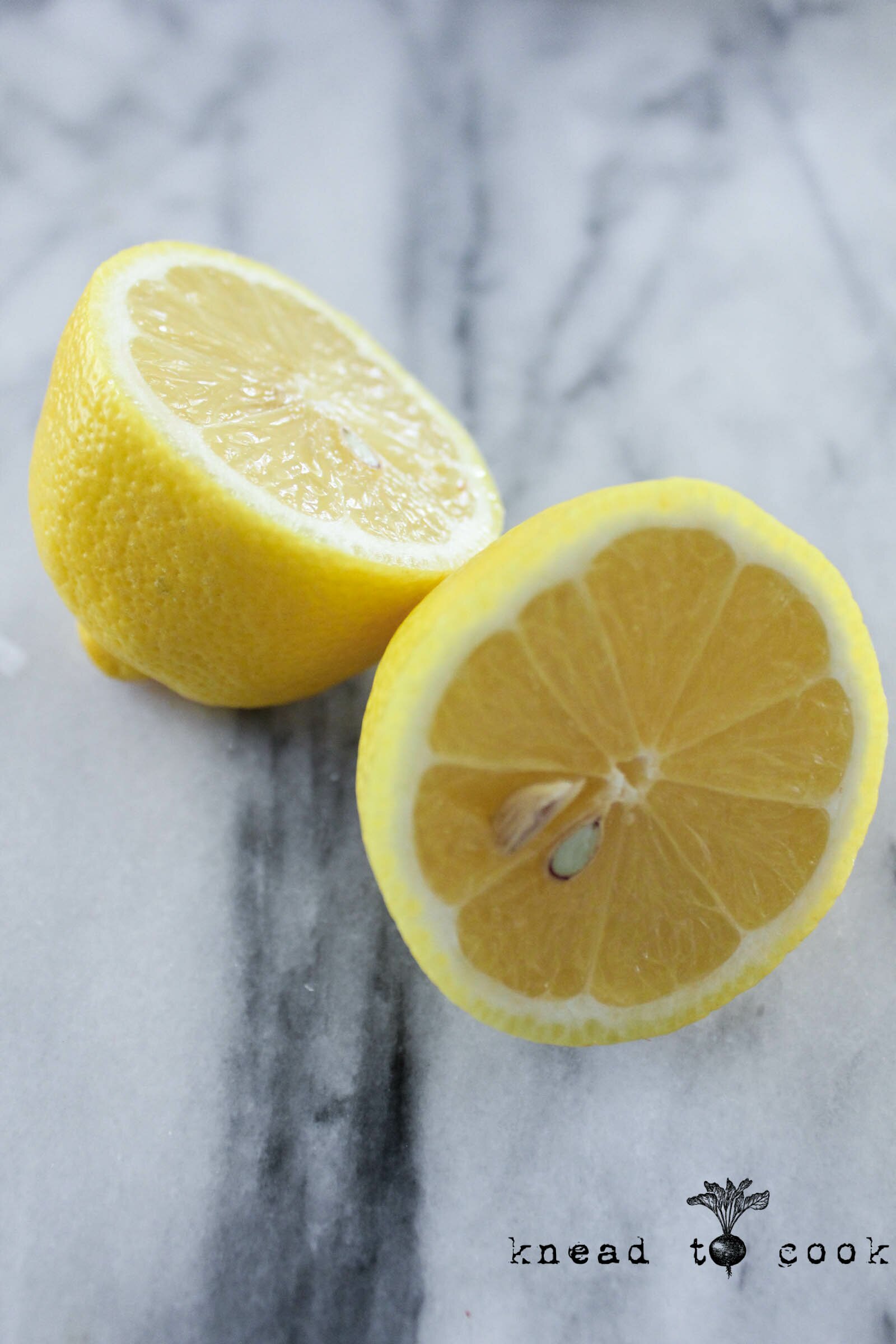 Lemon garlic no-oil tofu. - Knead to Cook